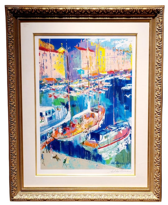 Leroy Nieman Signed St. Tropez Serigraphic Print - Jul 26, 2025 ...
