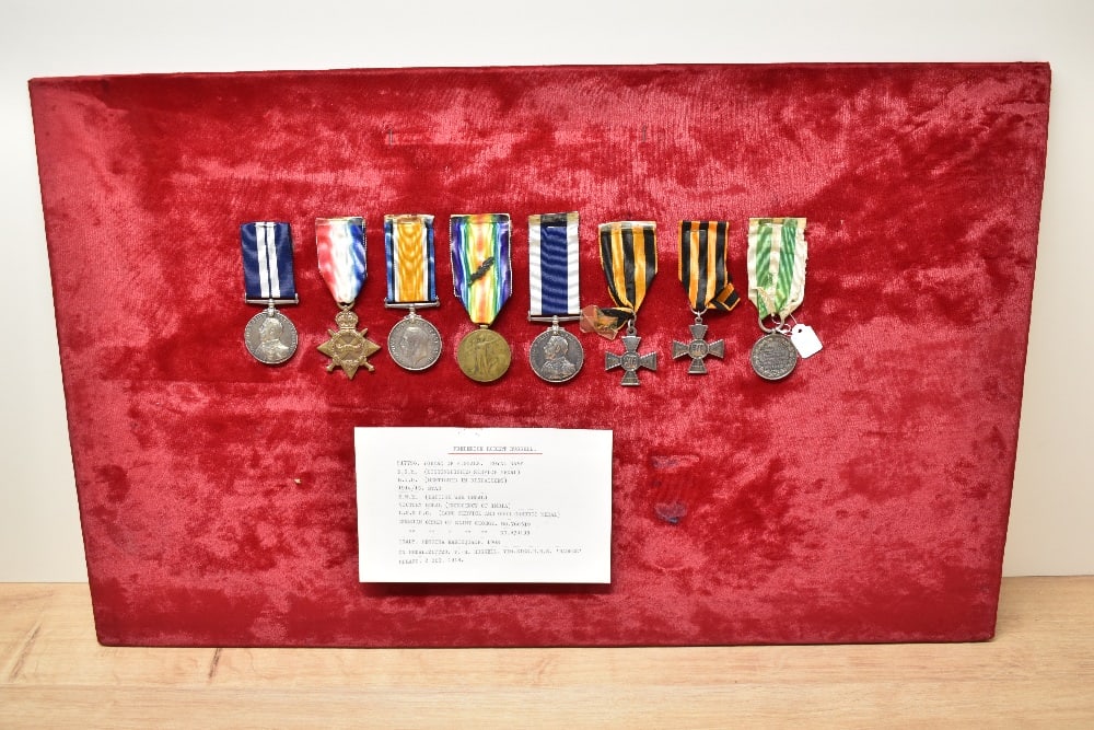 A Distinguished Service Medal Group Of Eight Medals To 217728 Frederick ...