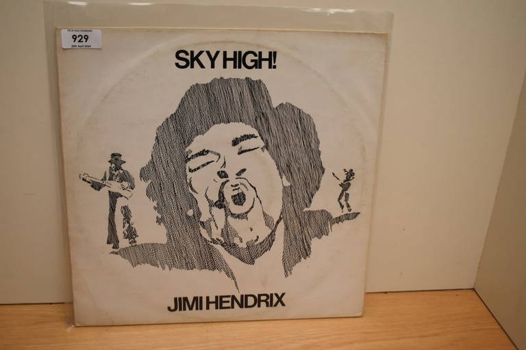 Jimi Hendrix Sky High A Rare Promotional Private Pressing These Records Have Become