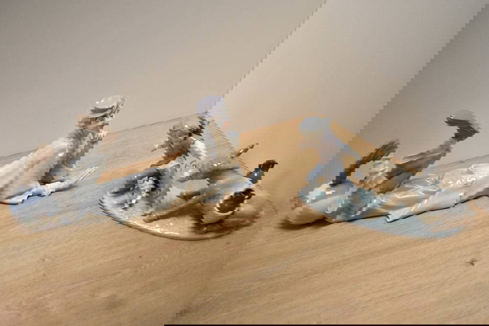 A Lladro Porcelain Clown With Ball, Number 4618, Designed By Salvador ...