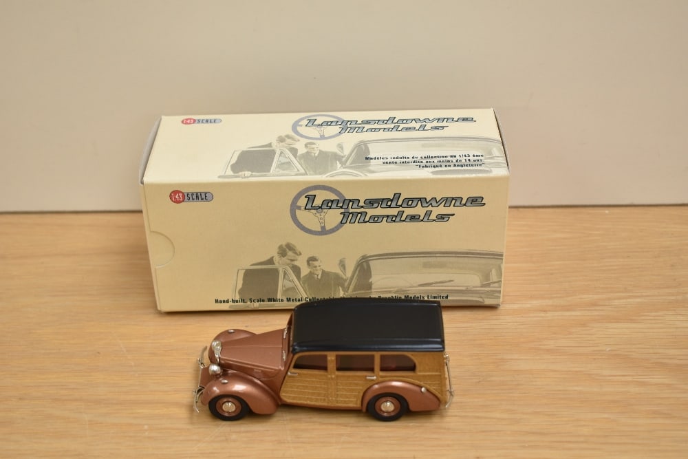 A Lansdowne Models (brooklin Models) 1:43 Scale White Metal Model, Ldm ...