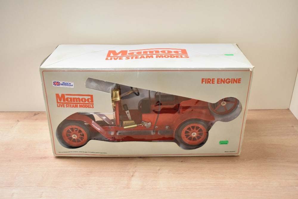 A Mamod Live Steam Fe1 Fire Engine, In Original Box With Inner ...