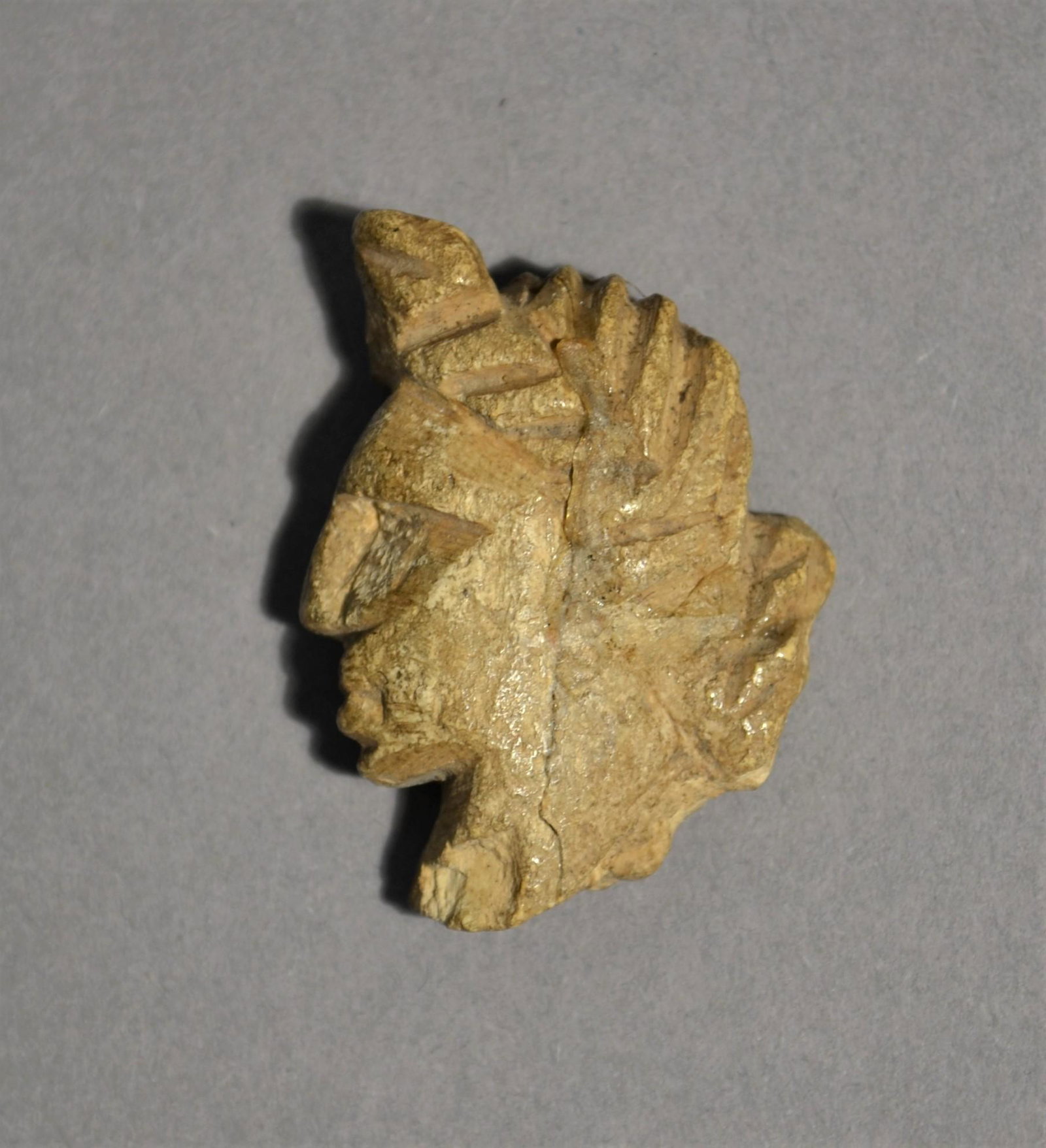 Ancient Roman Bone Head Of A Cesar | Barnebys
