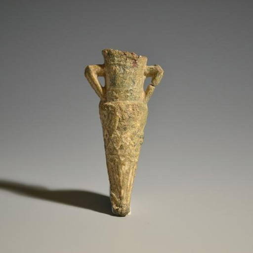 Ancient Roman Lead Ampulla