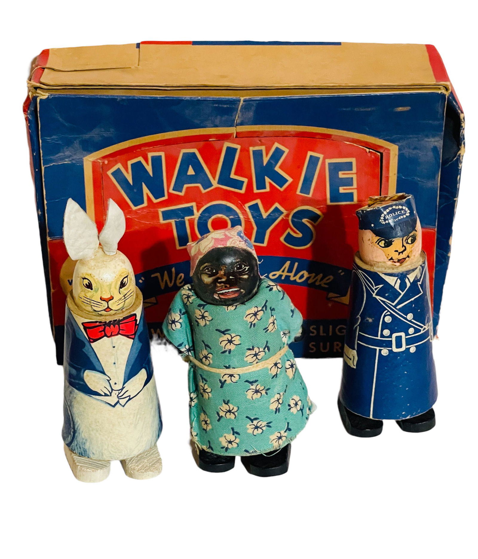 Early Boxed "walkie Toys" Ramp Walkers Includes A