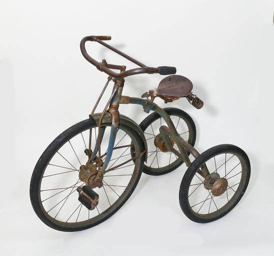 1930's Toledo Metal Company Tricycle Blue Streak