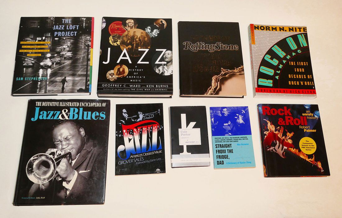 9 Jazz, Blues & Rock Music Books
