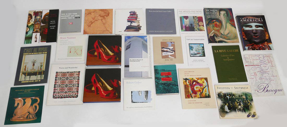 23 Art & Artist Books / Exhibition Catalogs (#0322) on Apr 19, 2022 ...