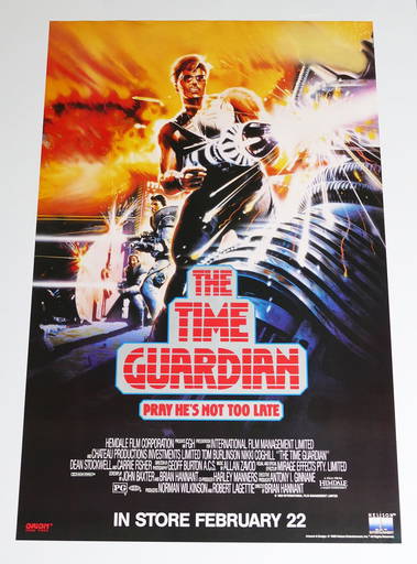 Original One Sheet Movie/video Poster The Time Guardian (1989) Carrie ...