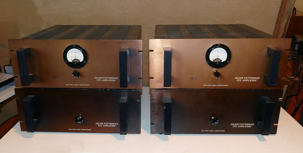 Pair Of Julius Futterman Otl 1 Power Amplifiers