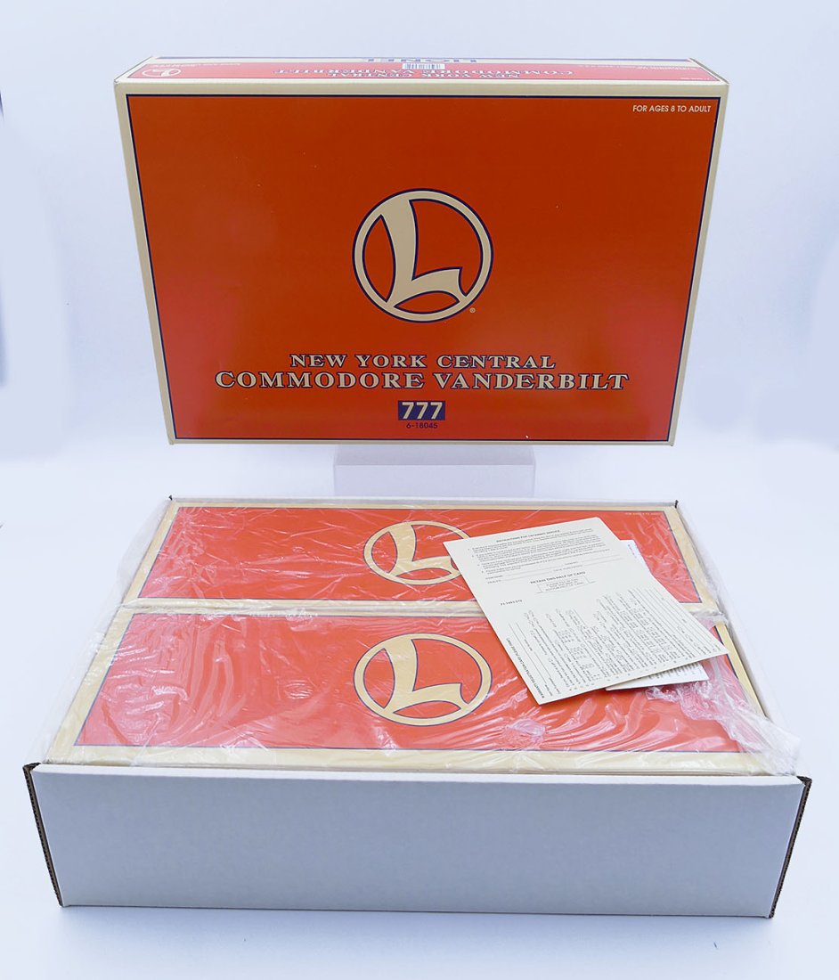 Lionel 18045 New York Central Commodore Vanderbilt Locomotive & Tender ...