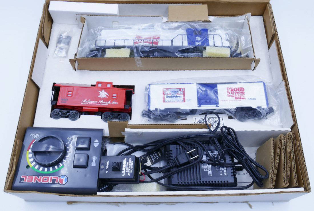 Lionel 11810 Anheuser Busch Budweiser Modern Era Train Set - Mint - In ...