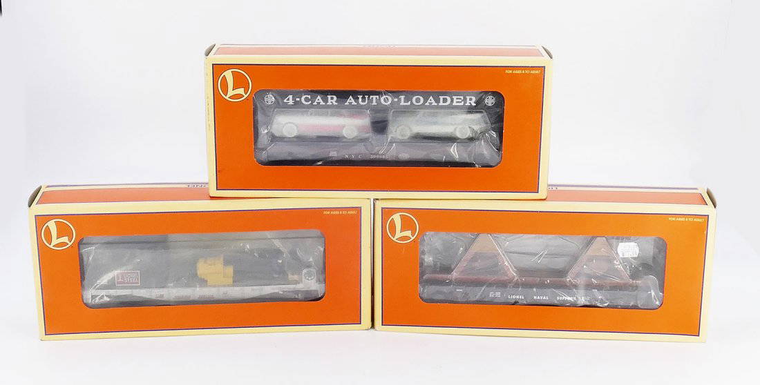 Lionel 19489 26707 36016 Auto Loader And Flat Cars - New / Never Used ...