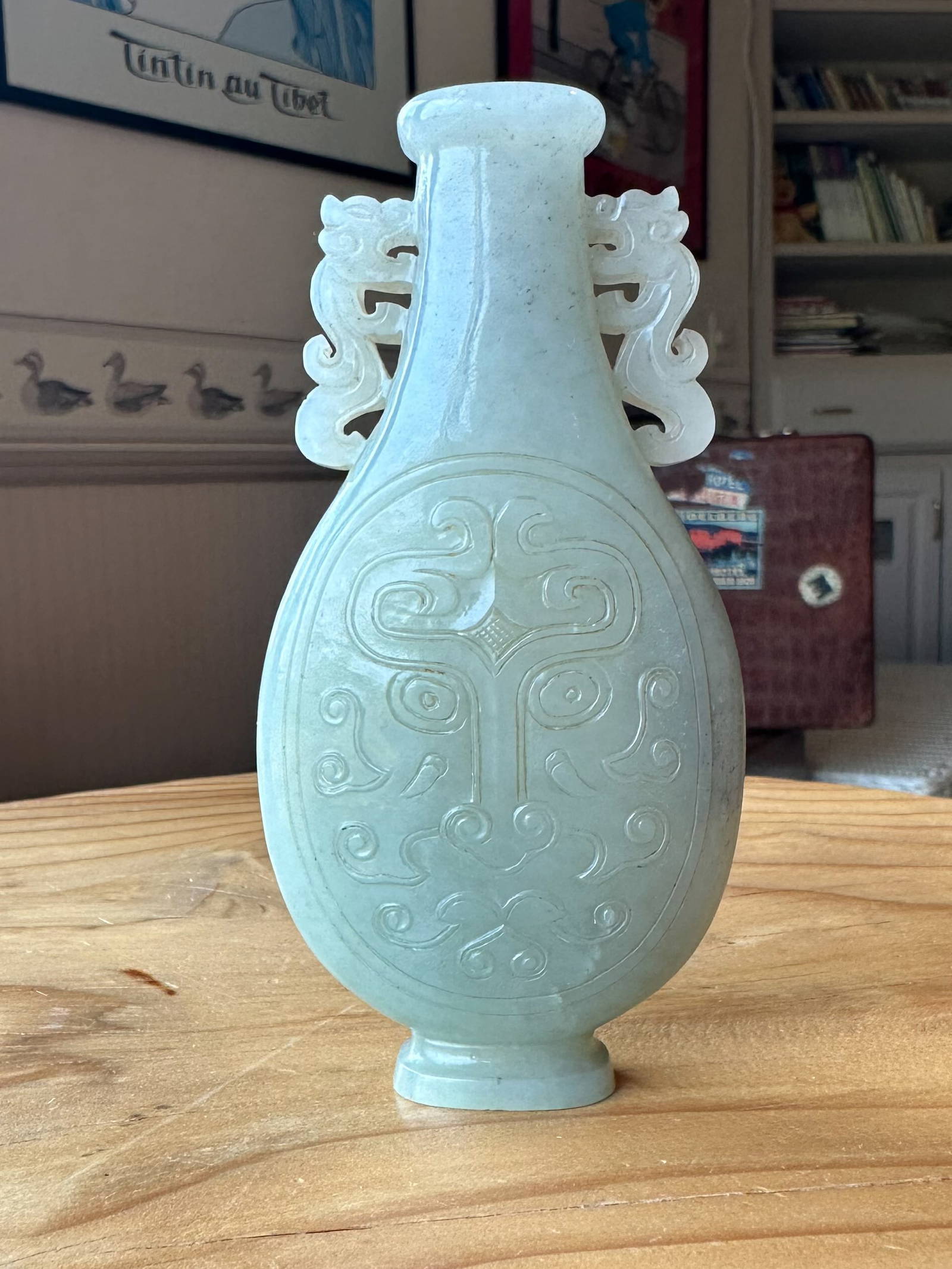 An 18th Century Chinese Jade Vase Auction