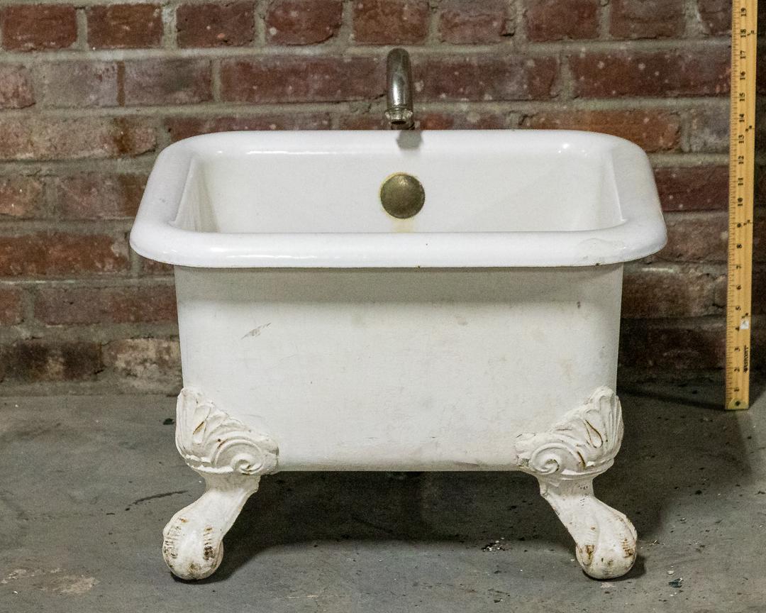 Antique Cast Iron Footbath