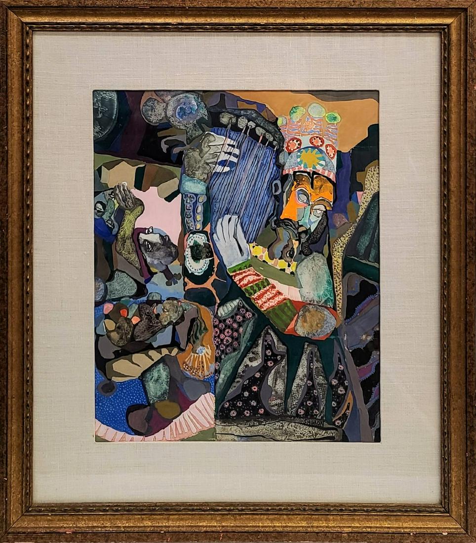 Paul Shimon (American, 1919-2011) - Aug 21, 2022 | Rishon Art Auction in NJ