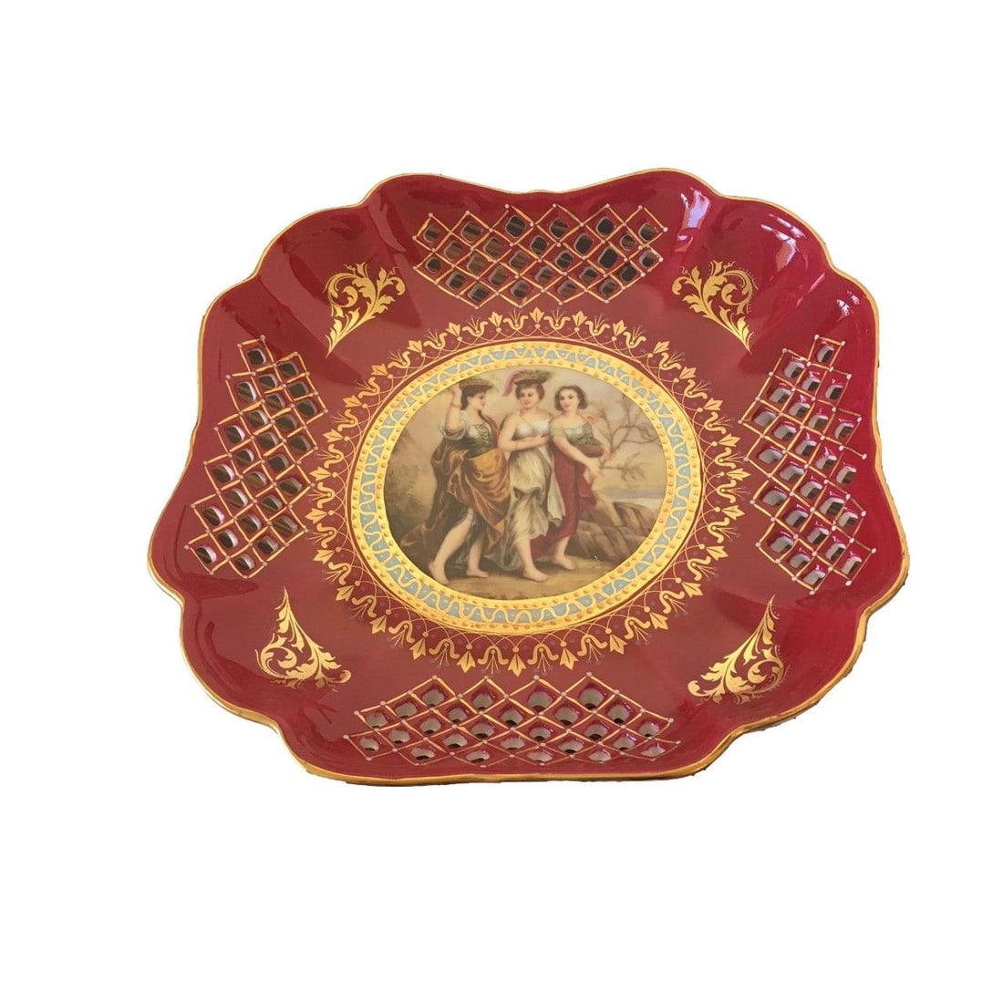 Retier German Porcelain Center Auction