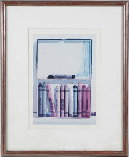 David Brega Signed Original Crayola Crayon Trompe L'Oeil Still Life ...