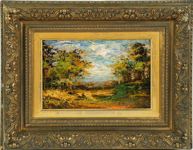 Ralph Albert Blakelock Asylum Painting American Modernist 19th Century ...