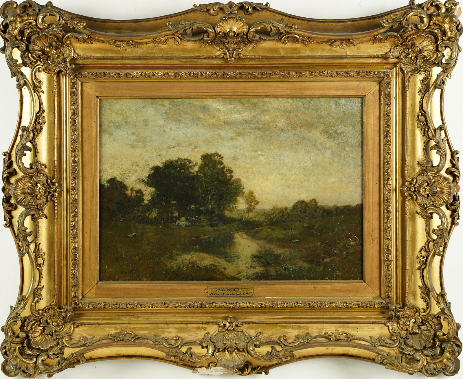 Alexander Wyant 1836-1892 Signed Hudson River School Oil Painting ...
