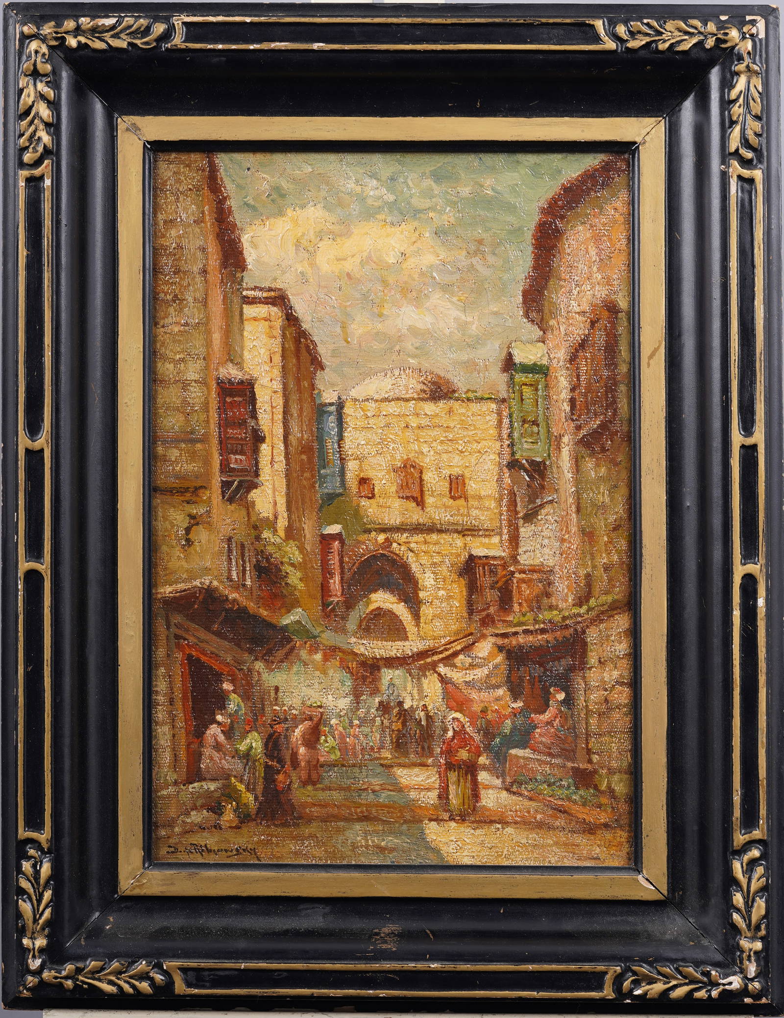 Richard Dey De Ribcowsky (1880-1936) Antique American Impressionist ...