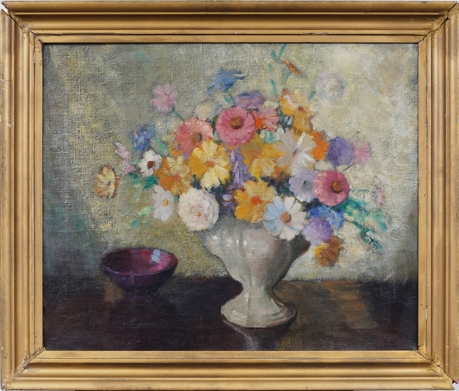 Frank H. Desch (1873-1934) Signed Antique Boston School Flower Still ...