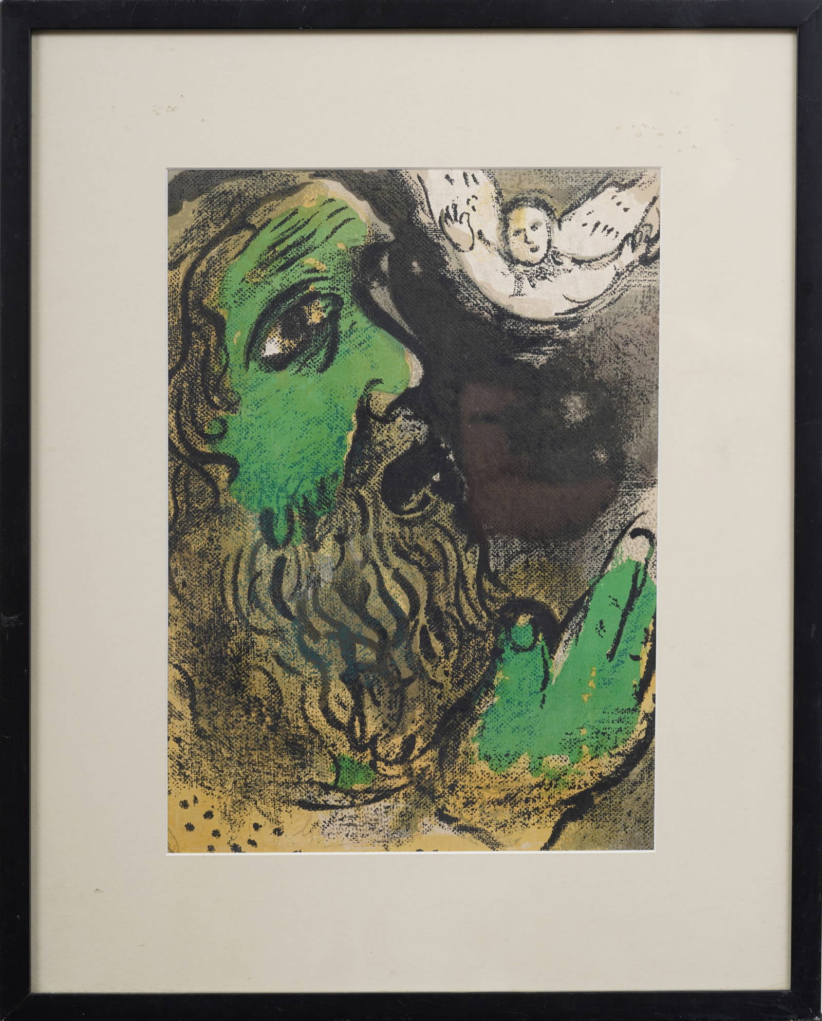 Marc (moishe Shagal) Chagall (1887 - 1985) Vintage Signed Serigraph ...