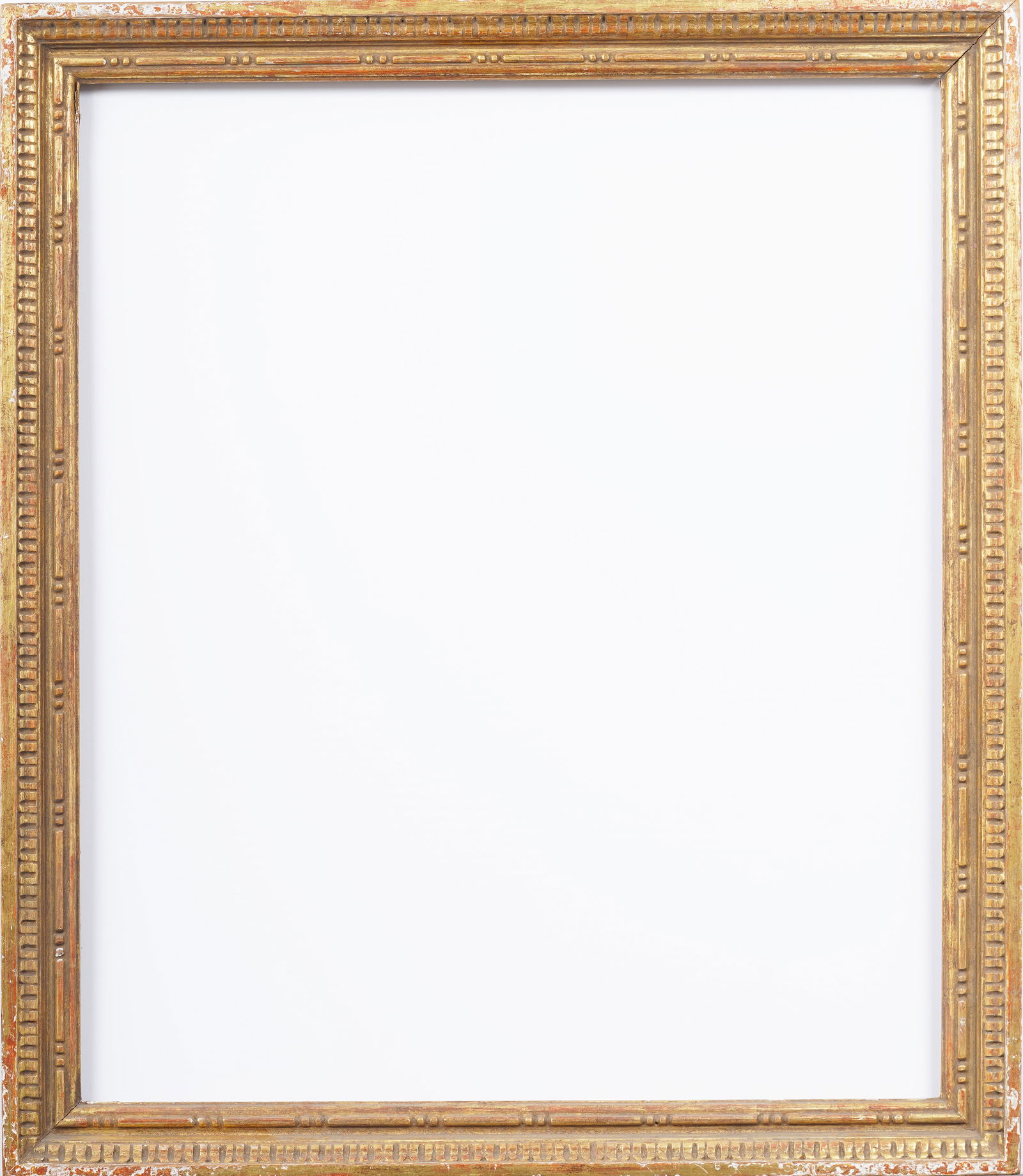 Large American Modernist Gold Giltwood Carved Oil Painting Frame Auction