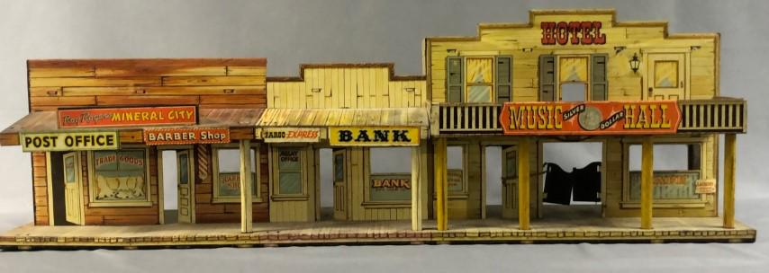 Marx Roy Rogers Mineral City Tin, Ertl Horse Drawn Bank