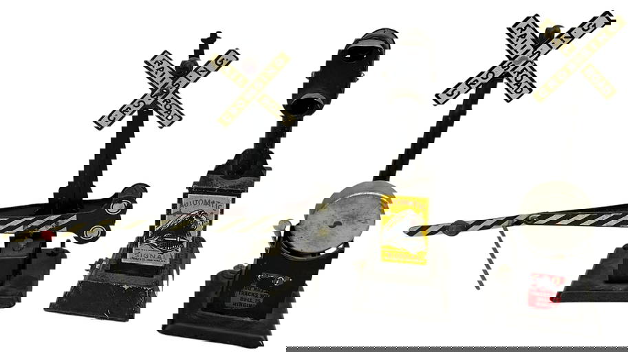 Marx Bell Ringer Crossing Signal+automatic+arm Signal