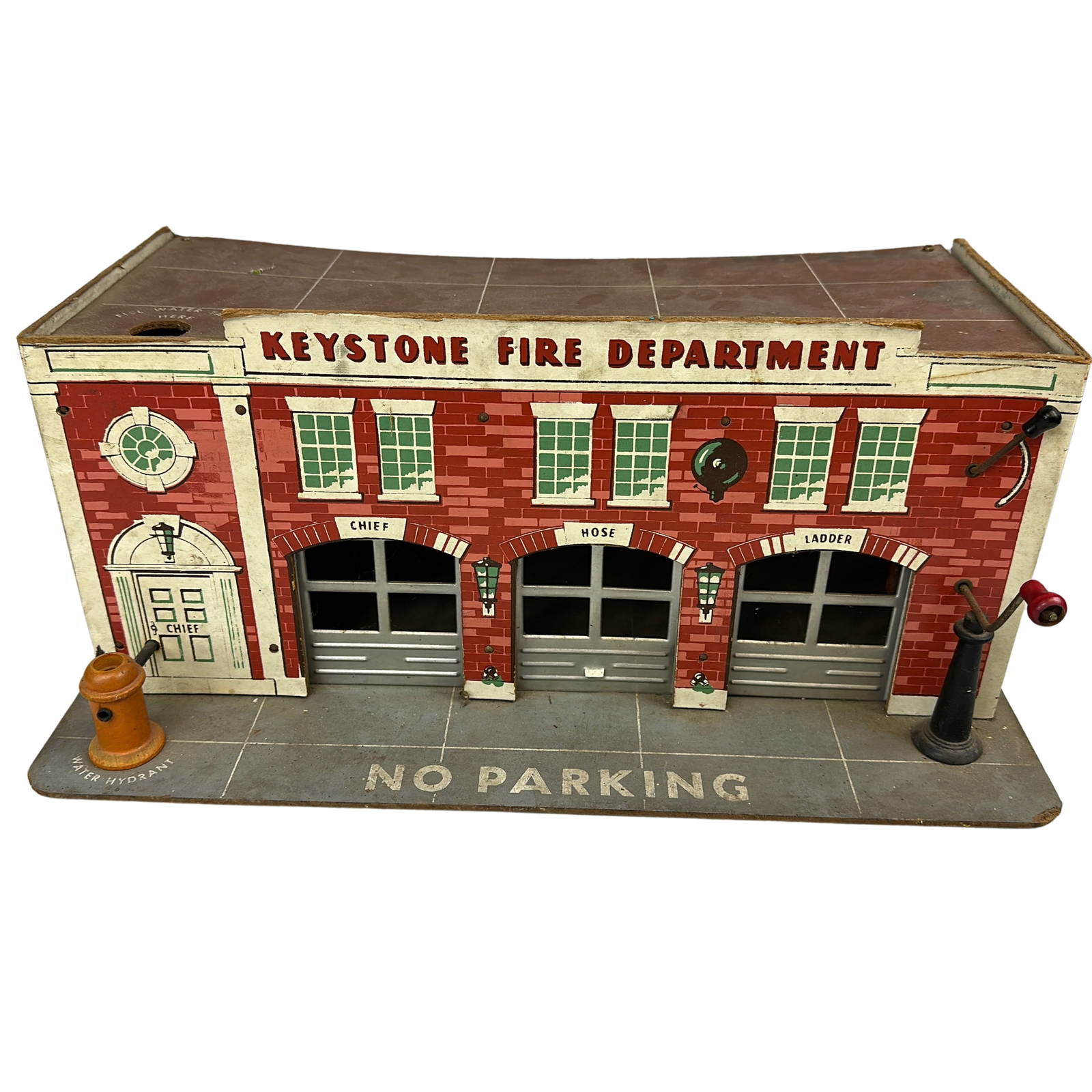 Keystone Fire Department Playset 1-165 1950s Auction