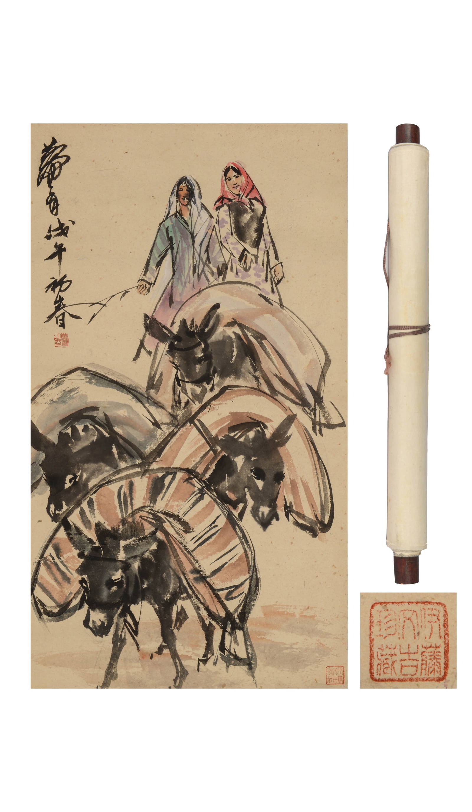 Huang Zhou (1925-1997), Attributed To, Figure Auction