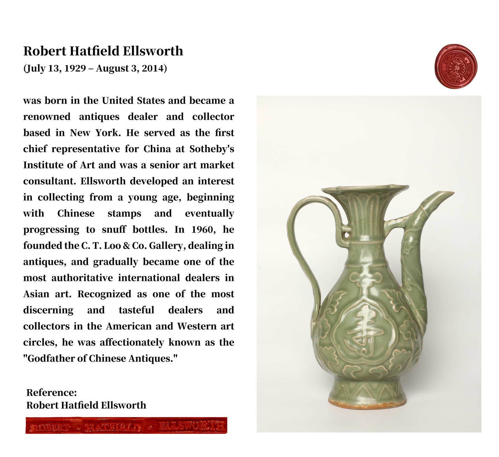 A Yue Type Carved 'floral And Shou ' Ewer Auction