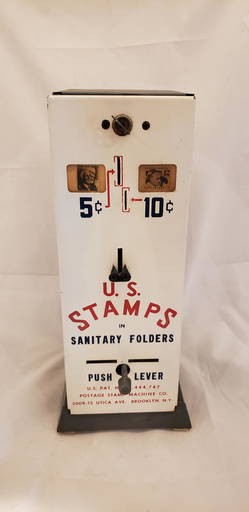 Vintage Postage Us Stamp Machine Brooklyn Ny