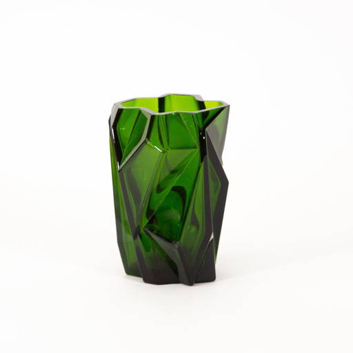 Ruba Rombic Cubic Consolidated Vase By Reuben Haley