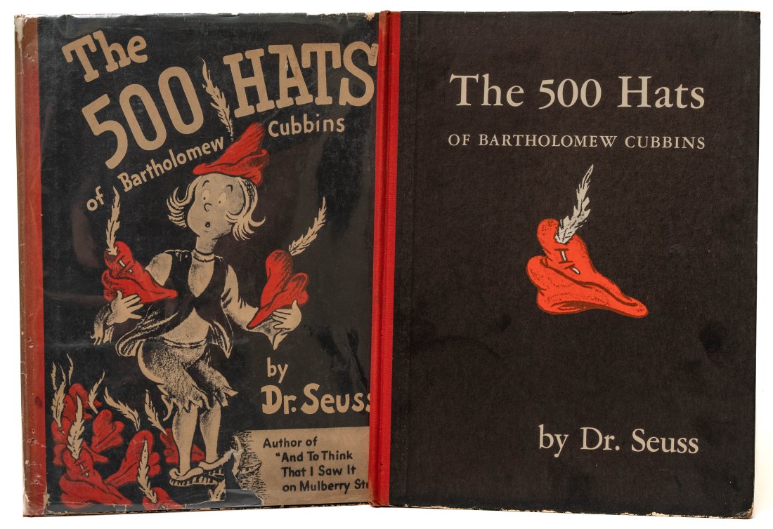 Seuss. The 500 Hats Of Bartholomew Cubbins. 1938