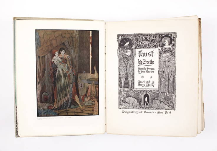Clarke, H. Faust By Goethe. Illus, Ltd Ed. (1925)