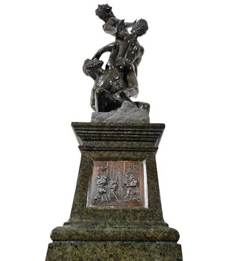 Italian Sculpture Of The 19th Century Representing The Arrest Of The ...