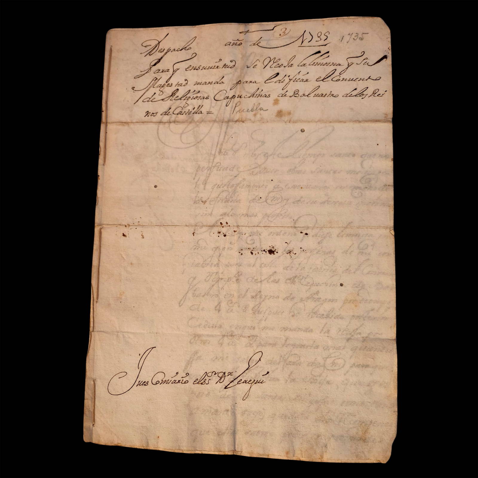 Colonial Spain - Lot Of 3 Letters From The New World - Letter Of A ...