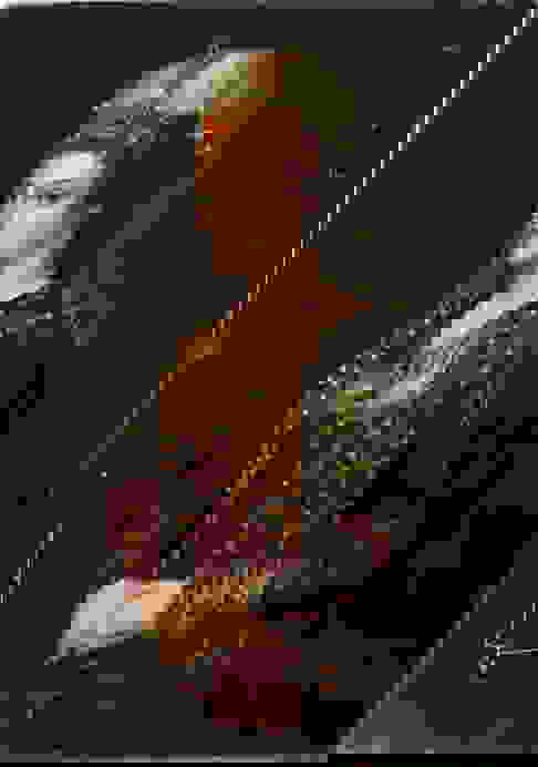 Beautiful And Decorative Orientalist Portrait Of A Turkish Princess ...