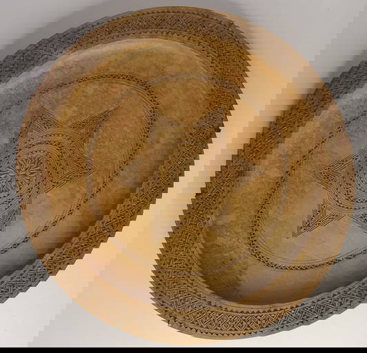 Rare Monumental Jewish Plate From The Szatmar Community Judaica ...