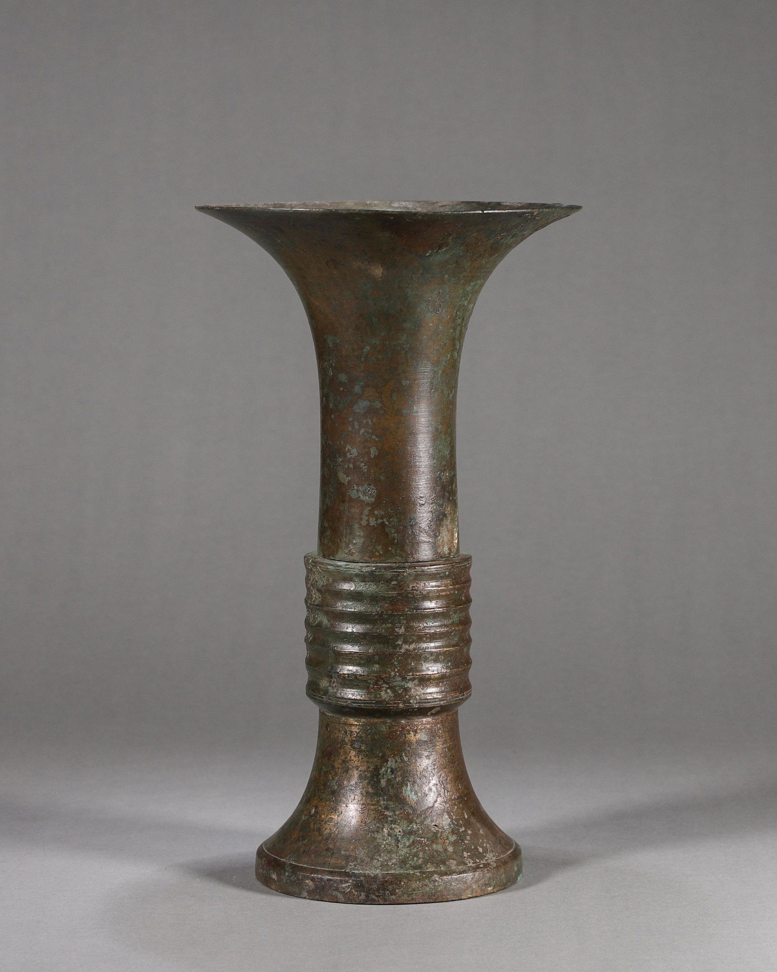 A Copper Beaker Vase