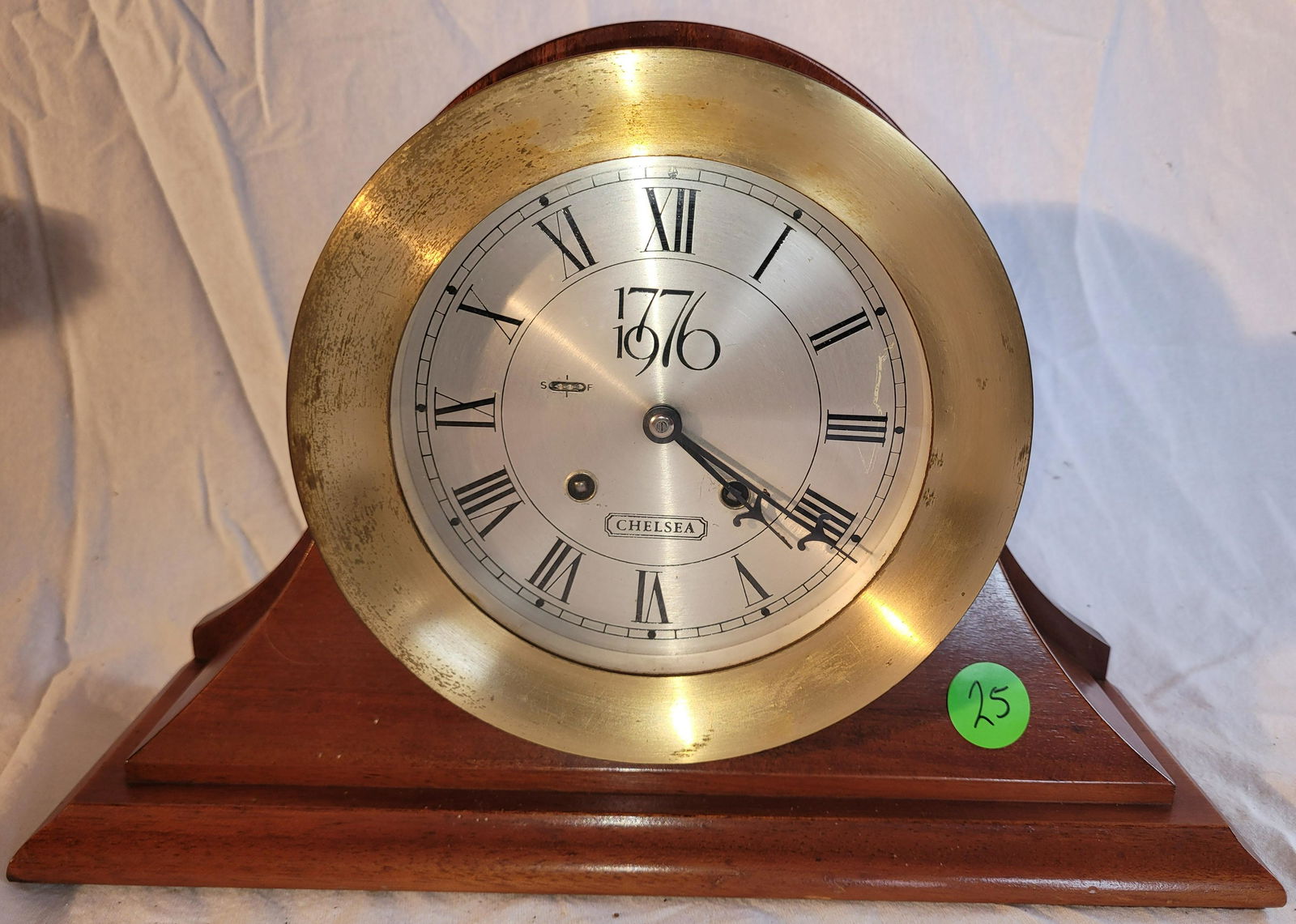 1976 Chelsea Bicentennial Ships Clock Number 113 Of 900