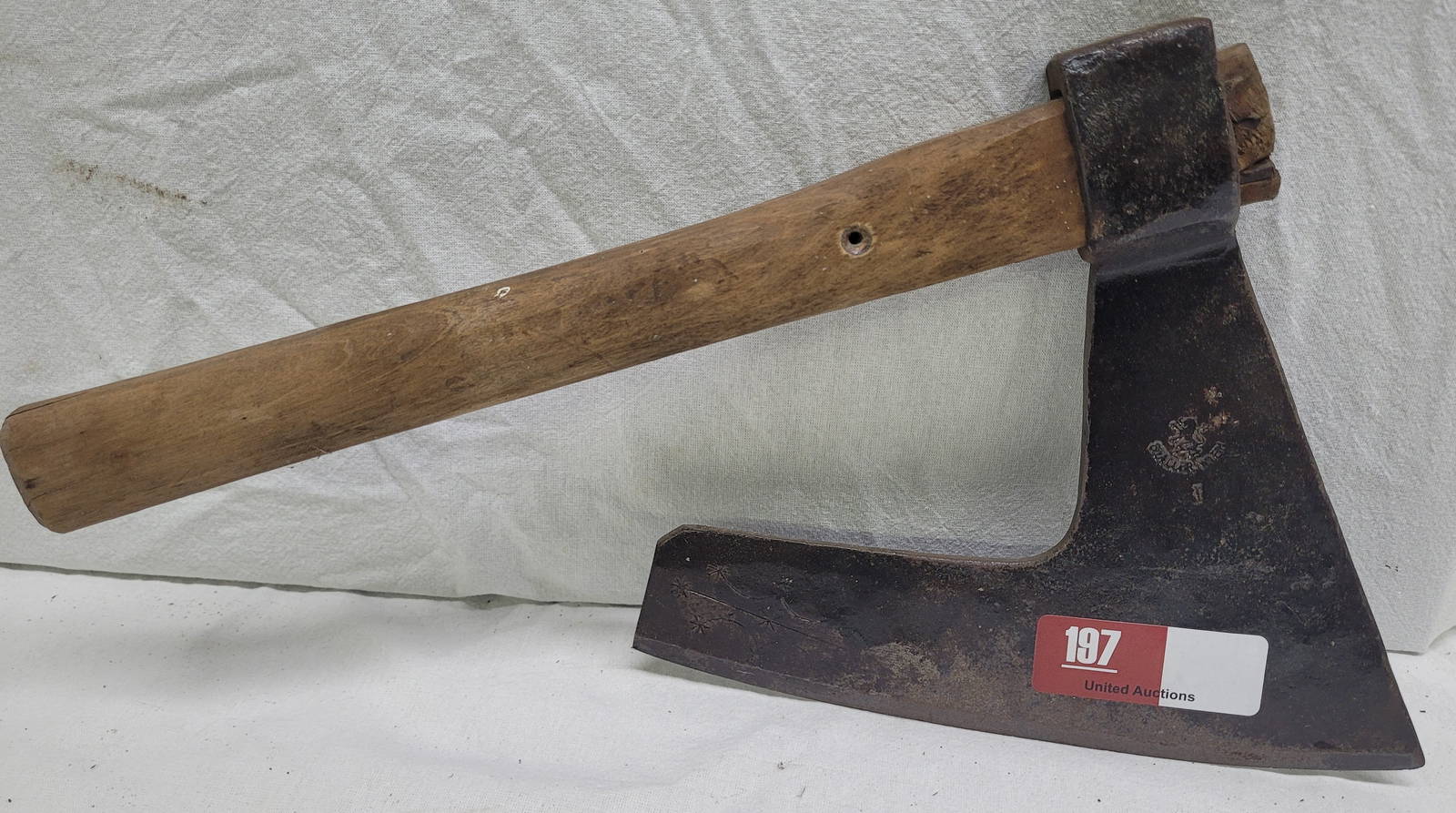 Signed Goosewing Broad Axe - Stallerwien Auction