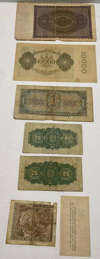 Lot of Forgein Currency/ Vintage Money (#0051) on Jun 19, 2022 | Lee ...