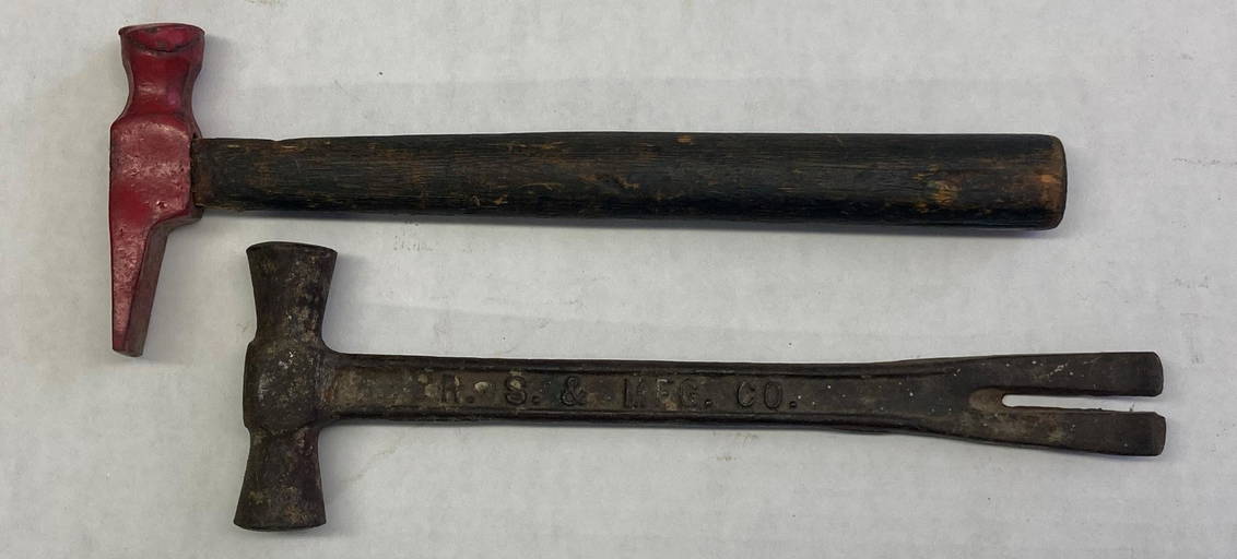 Vintage steel R.S. & Mfg Co Hammer and Tack tool and Hammer (#0439) on ...