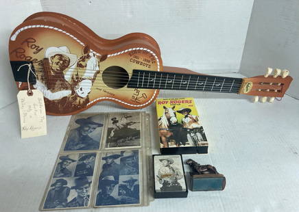 Vintage Roy Rogers Western Toy Guitar