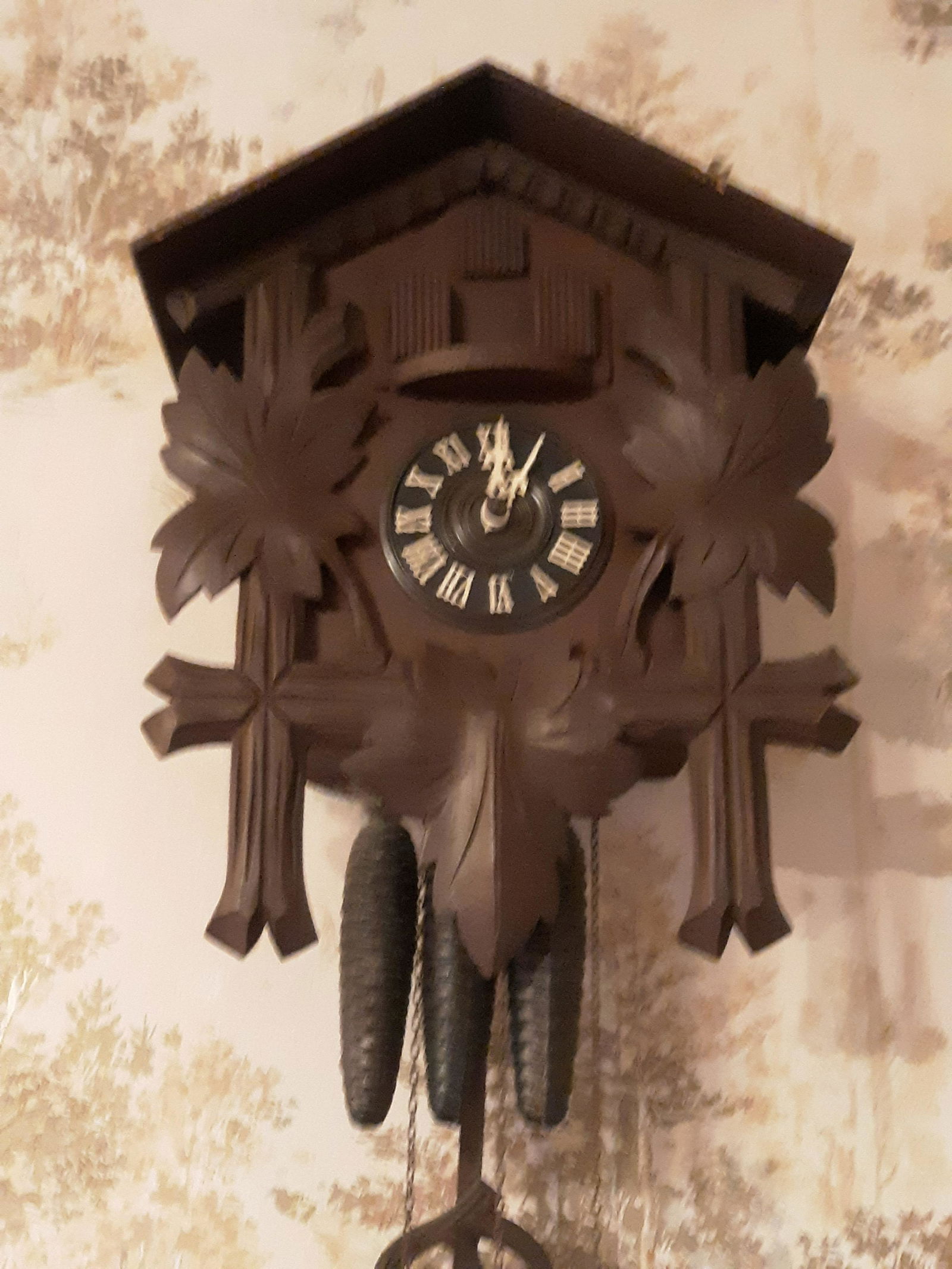 Vintage John Wanamaker Cuckoo Clock