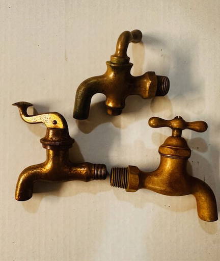 Vintage Brass Spigots