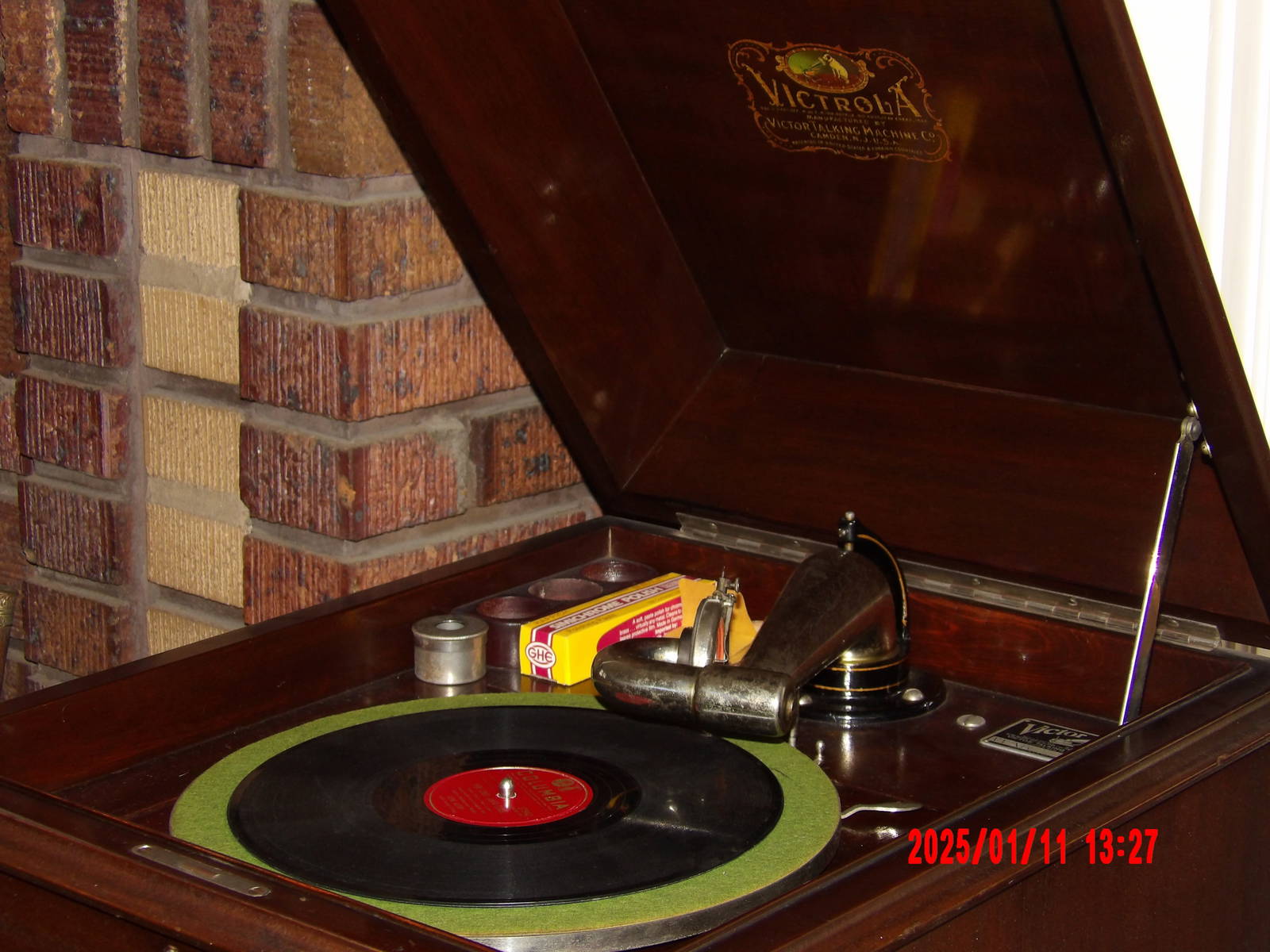Buy Antique Victor Victrola Phonograph Vv-xi Talking Machine Record ...